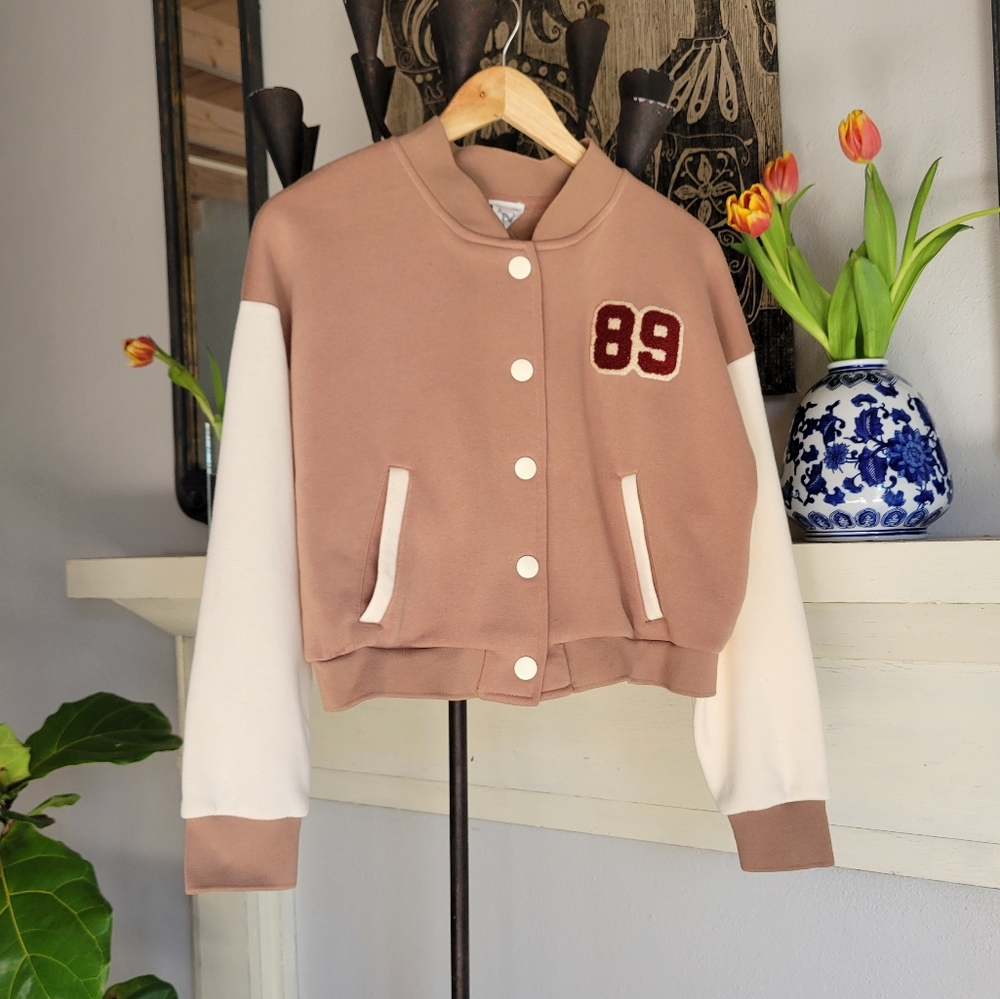 Euc Hippie Rose Varsity Jacket - Gem
